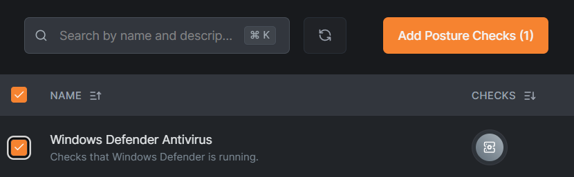 Limit Network Access Based on Running Applications