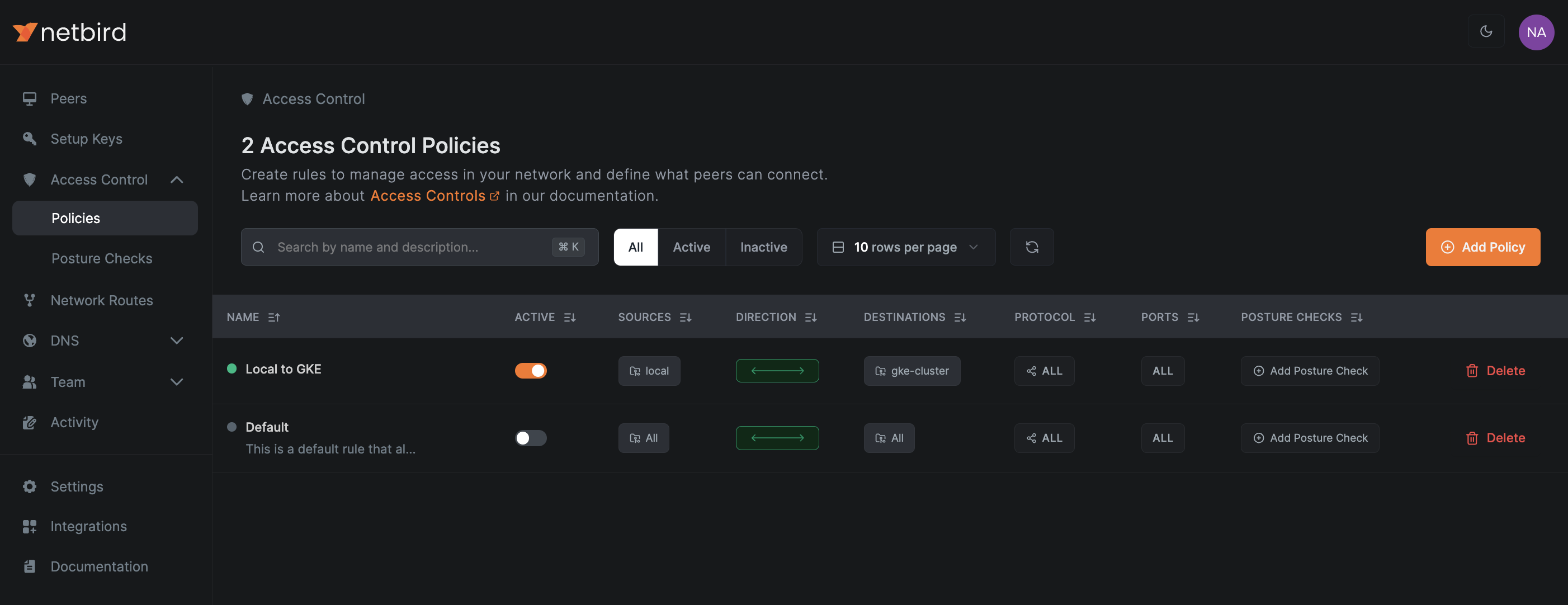 Using Netbird For Kubernetes Access